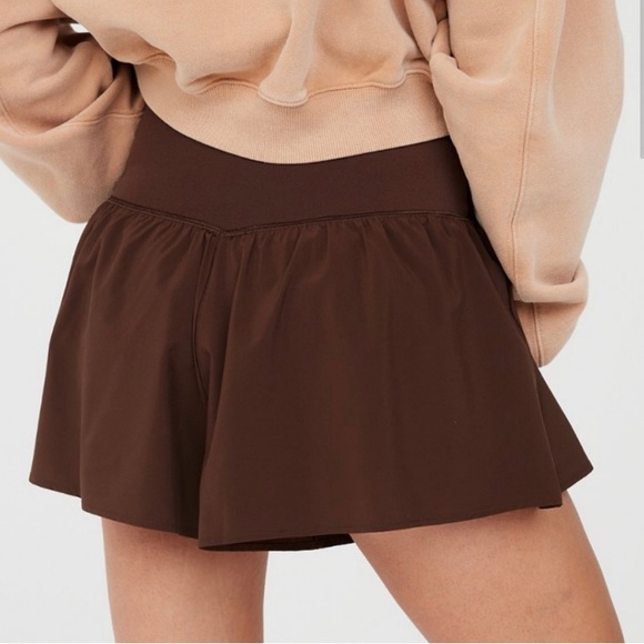 aerie | Shorts | Nwt Offline By Aerie Real Me Crossover Flowy Short ...